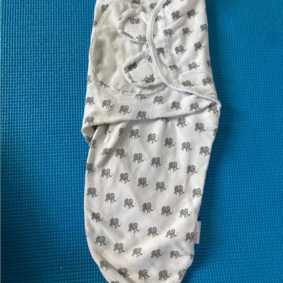 Pajamas | Elephant Pattern Velcro Baby Swaddle | Poshmark